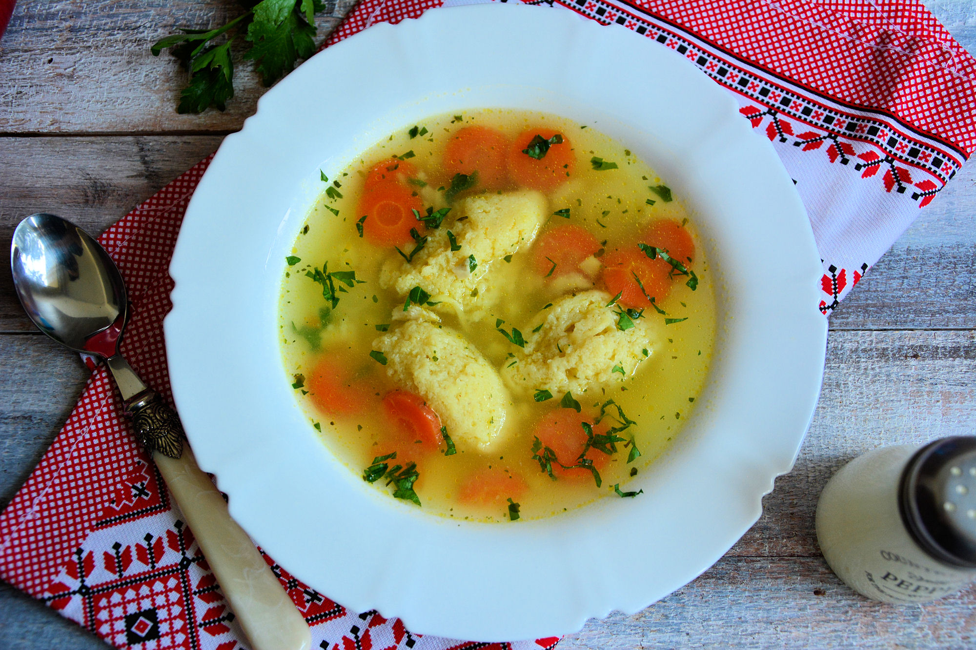 Supa sa knedlama (video) | Minjina Kuhinjica